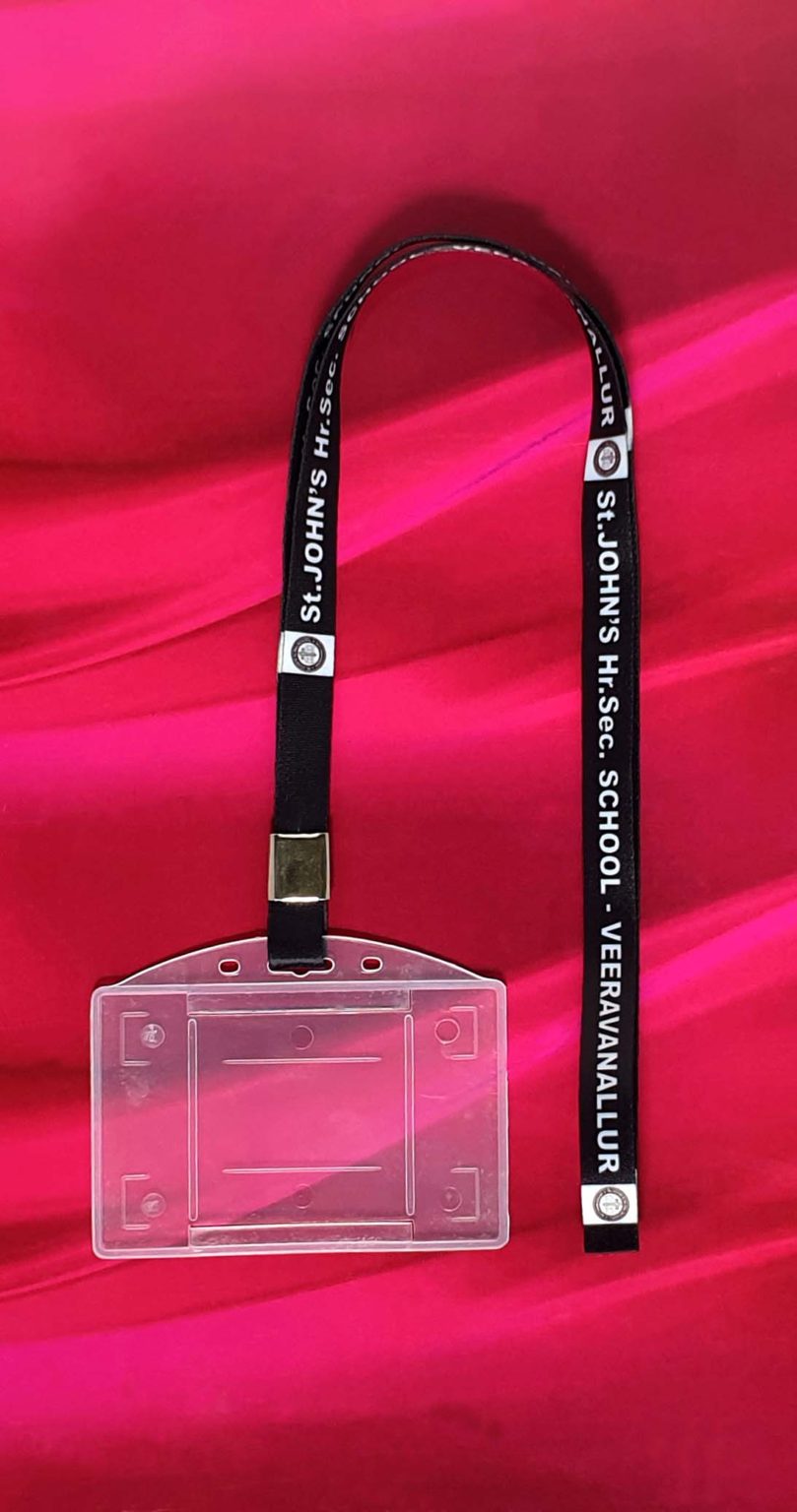 Pvc Holder 22 Satin Lanyard 16 mm with direct fitting – Welcome ...