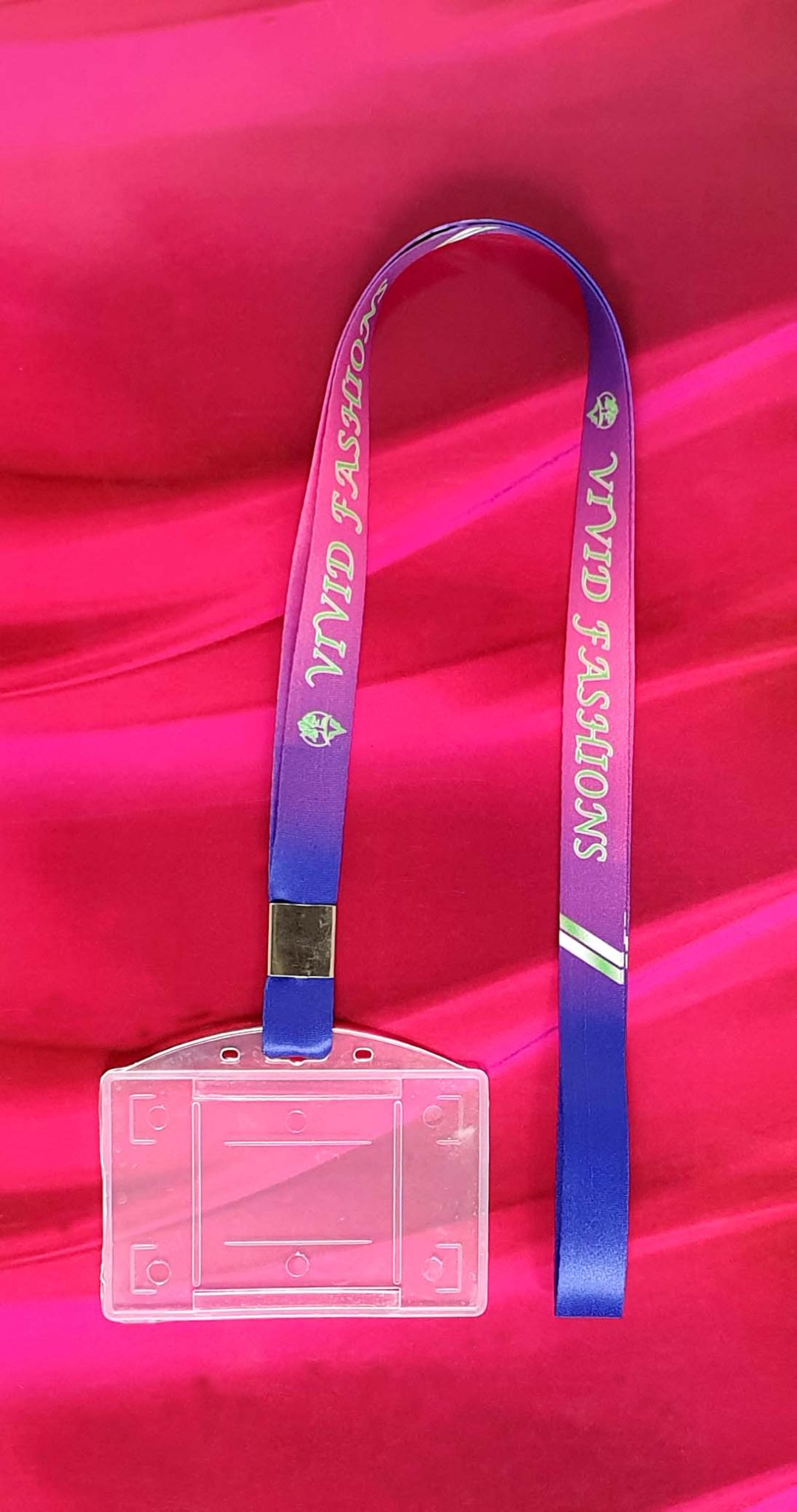 Pvc Holder 22 Multicolor Lanyard 16 mm with direct fitting – Welcome ...