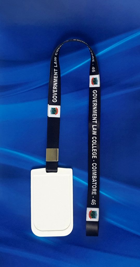 Sticker Holder 04 Direct Fitting With 16mm Multicolor Lanyard – Welcome ...