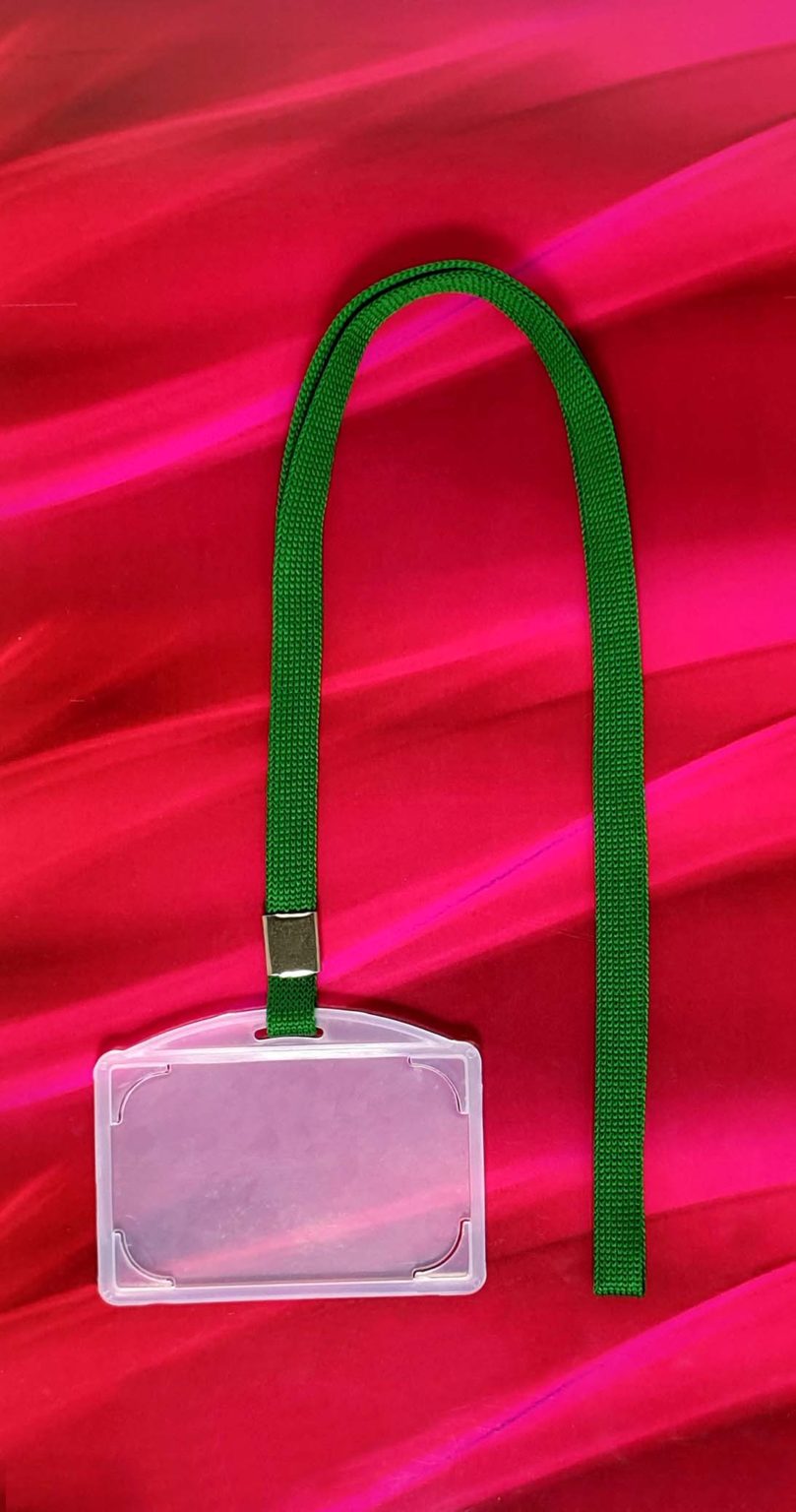 PVC Holder 31 Direct Fitting With Flat Lanyard – Welcome Superidcard ...