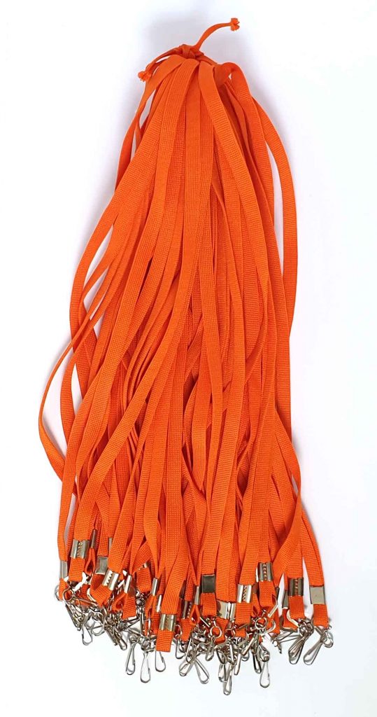 Tubular lanyard (Pack of 50) – Welcome Superidcard, Multicolor Lanyard ...