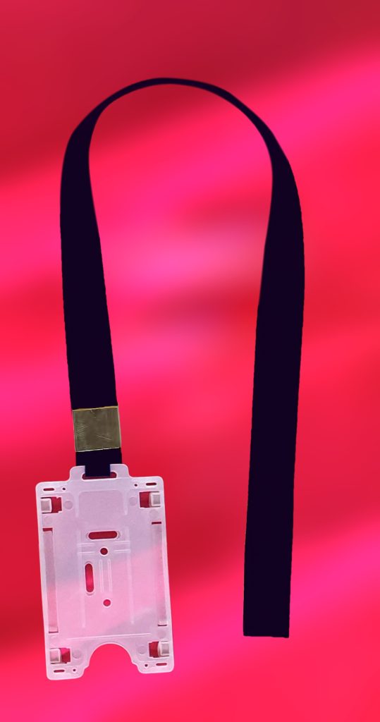 PVC Holder 24 Satin Lanyard 20mm with Direct Fitting – Welcome ...