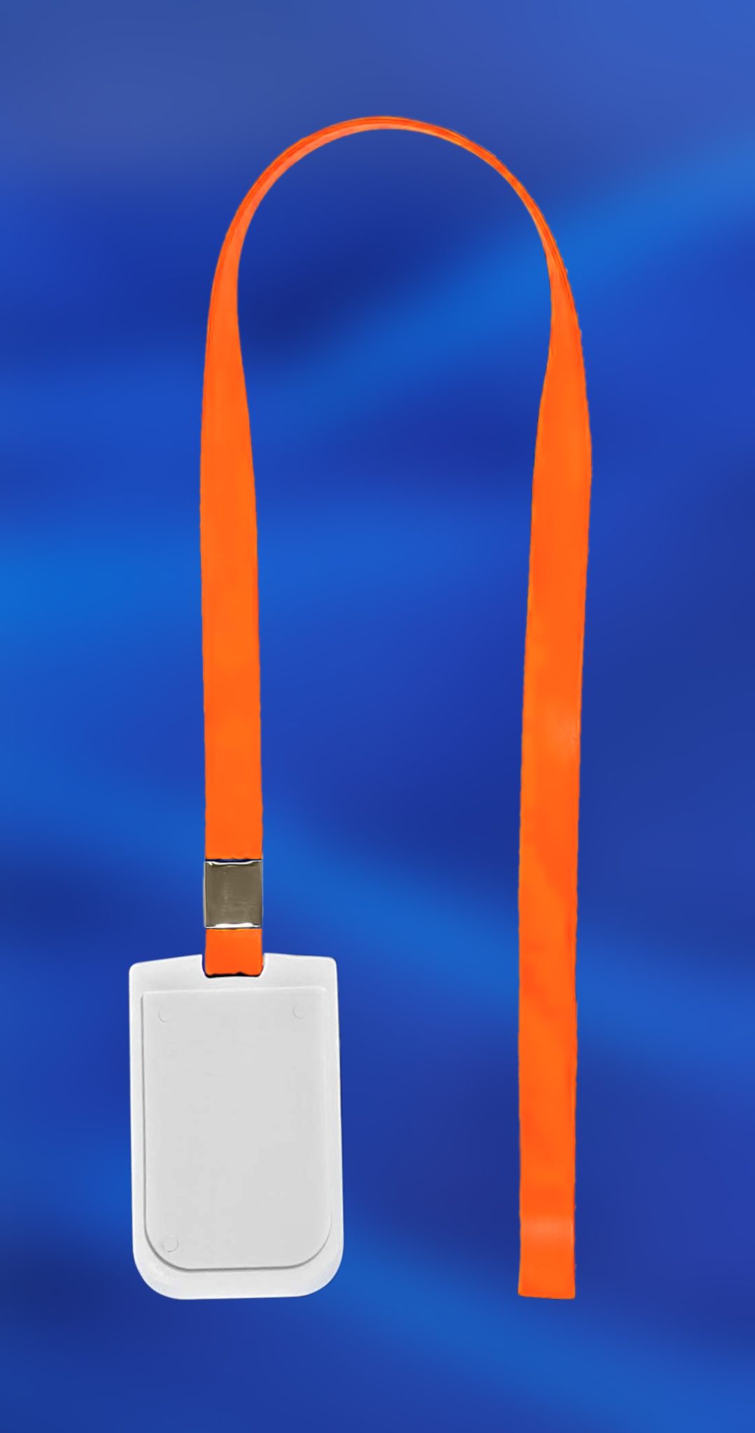 Sticker Holder (Single Side) 04 Direct Fitting With 12mm Satin Lanyard ...