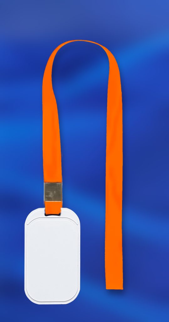 Sticker Holder (Single Side) 10 Direct Fitting With 16mm Satin Lanyard ...