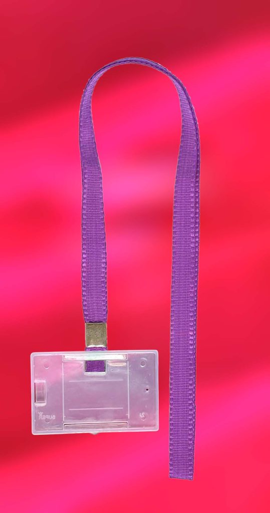 PVC Holder 21-H Direct Fitting With Flat Lanyard – Welcome Superidcard ...