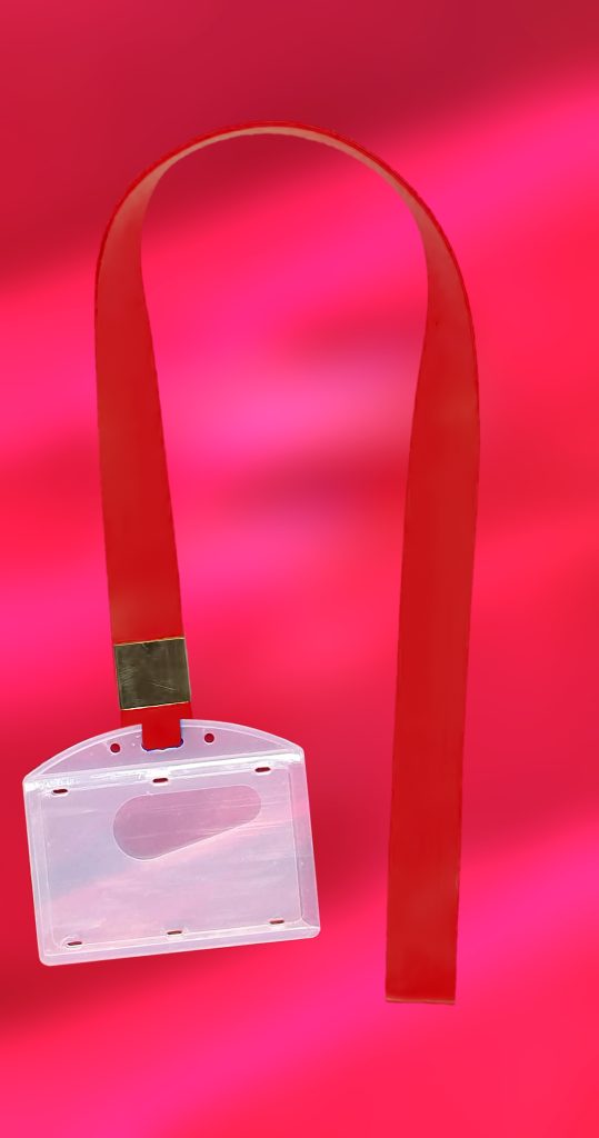 PVC Holder 26 Satin Lanyard 20mm with Direct Fitting – Welcome ...