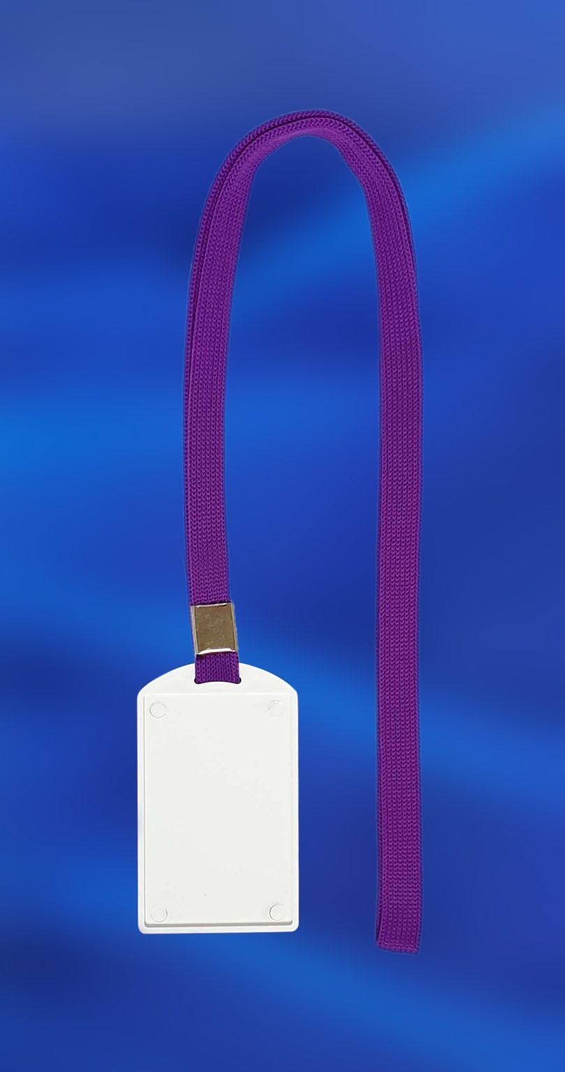 Sticker Holder (Single Side) 02 Direct Fitting With Tube Lanyard ...