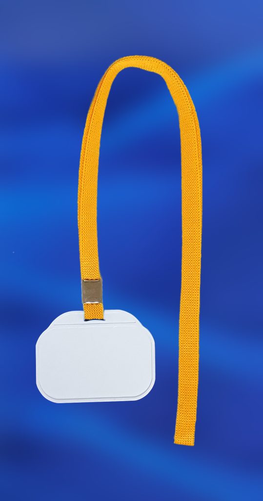 Sticker Holder (Front & Back) 09 Direct Fitting With Tube Lanyard ...